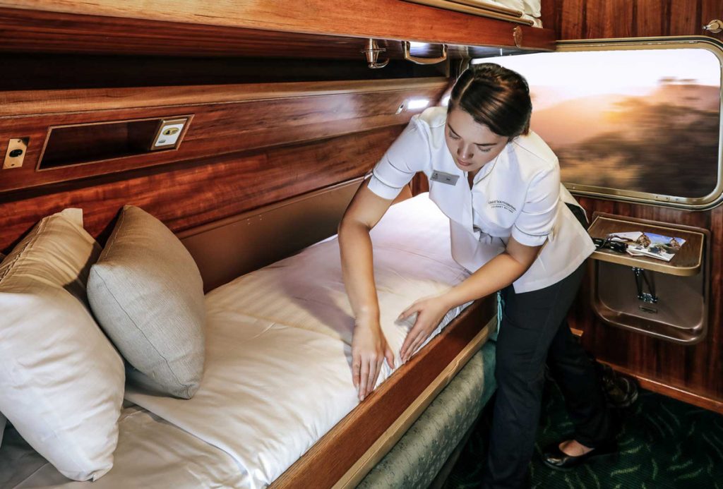 The Ghan Platinum Cabin | Indian Pacific Gold & Platinum Class