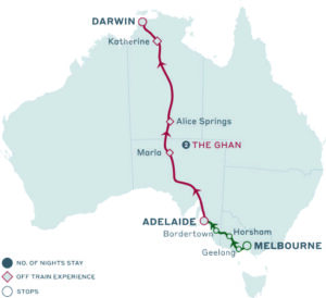 The Overland & The Ghan - Melbourne to Adelaide - Adelaide to Darwin ...