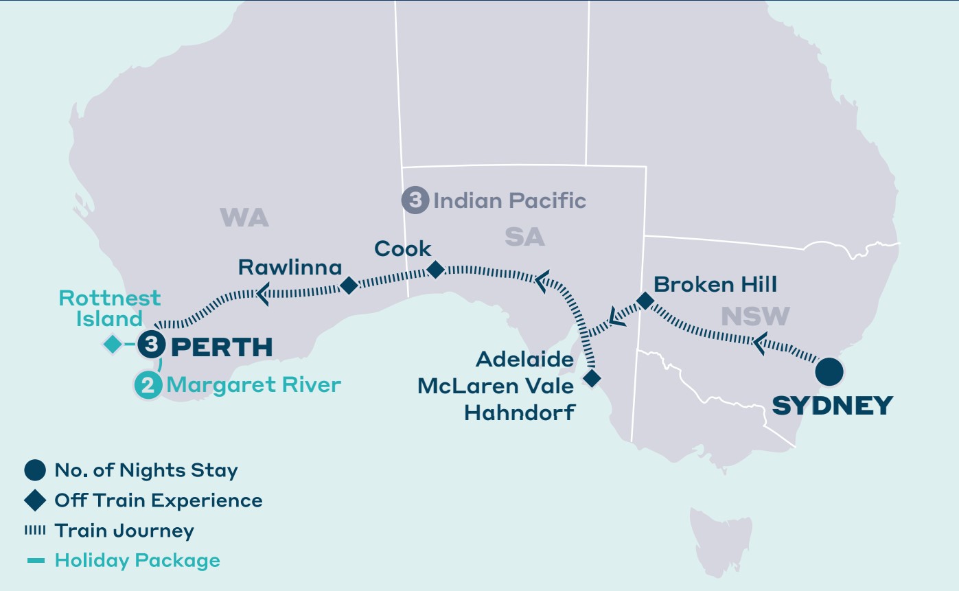 Indian Pacific - 2026 Now On Sale - Aussie Trains