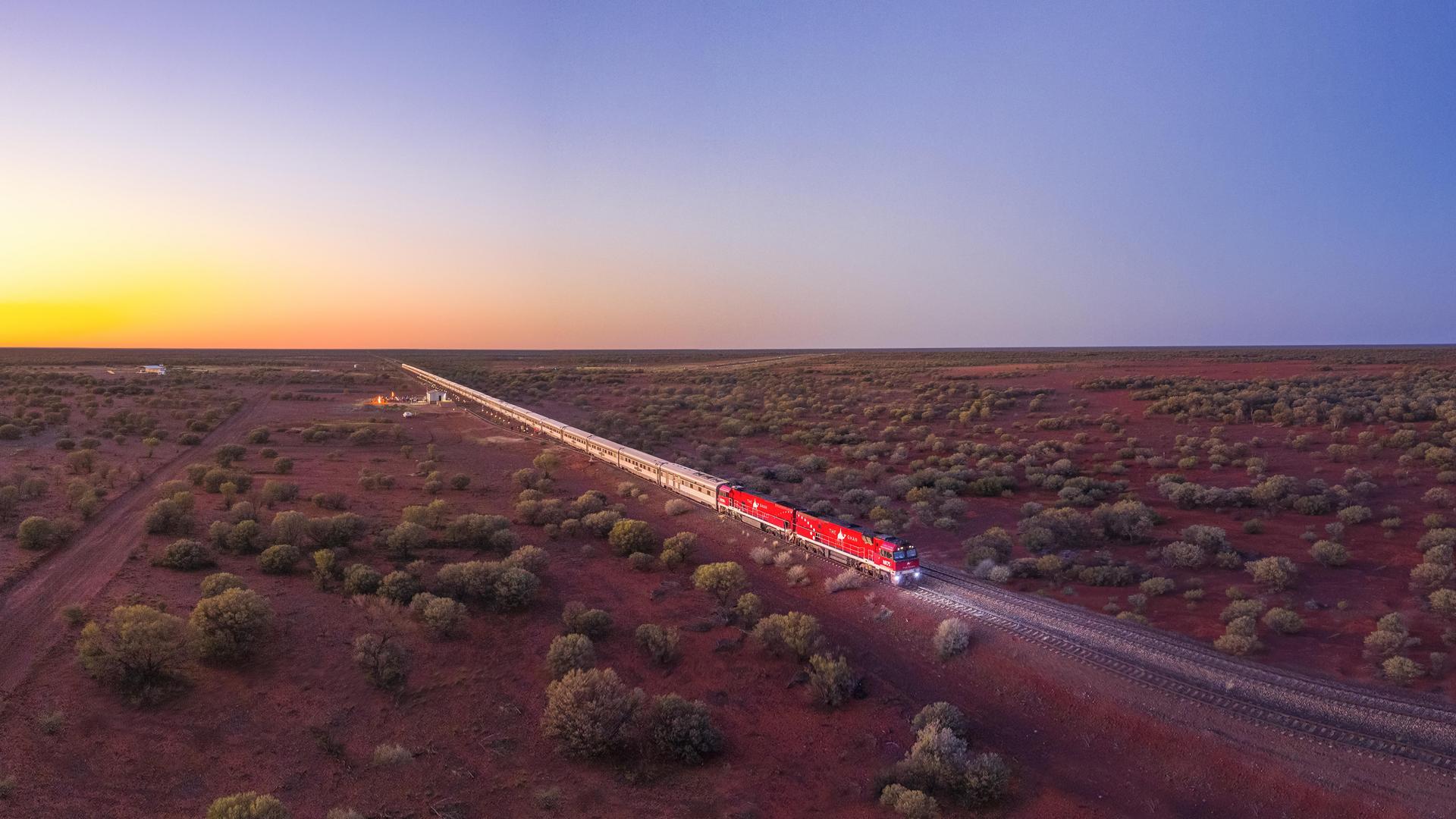 Red Centre Spectacular – The Ghan 2026