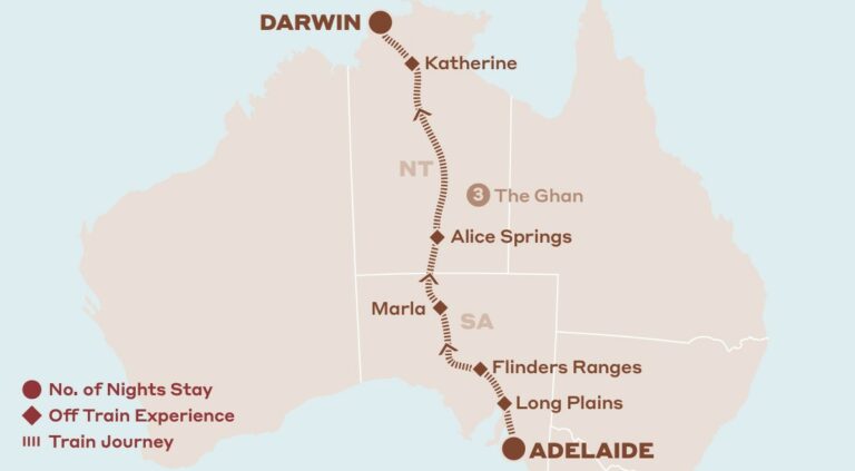 The Ghan - 2027 Now On Sale - Aussie Trains